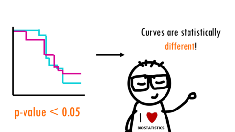 Easy log rank test for survival analysis - biostatsquid.com